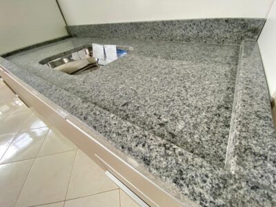 Pia 1,20m de Granito Cinza Castelo (1601) - Bella Casa de Realeza PR