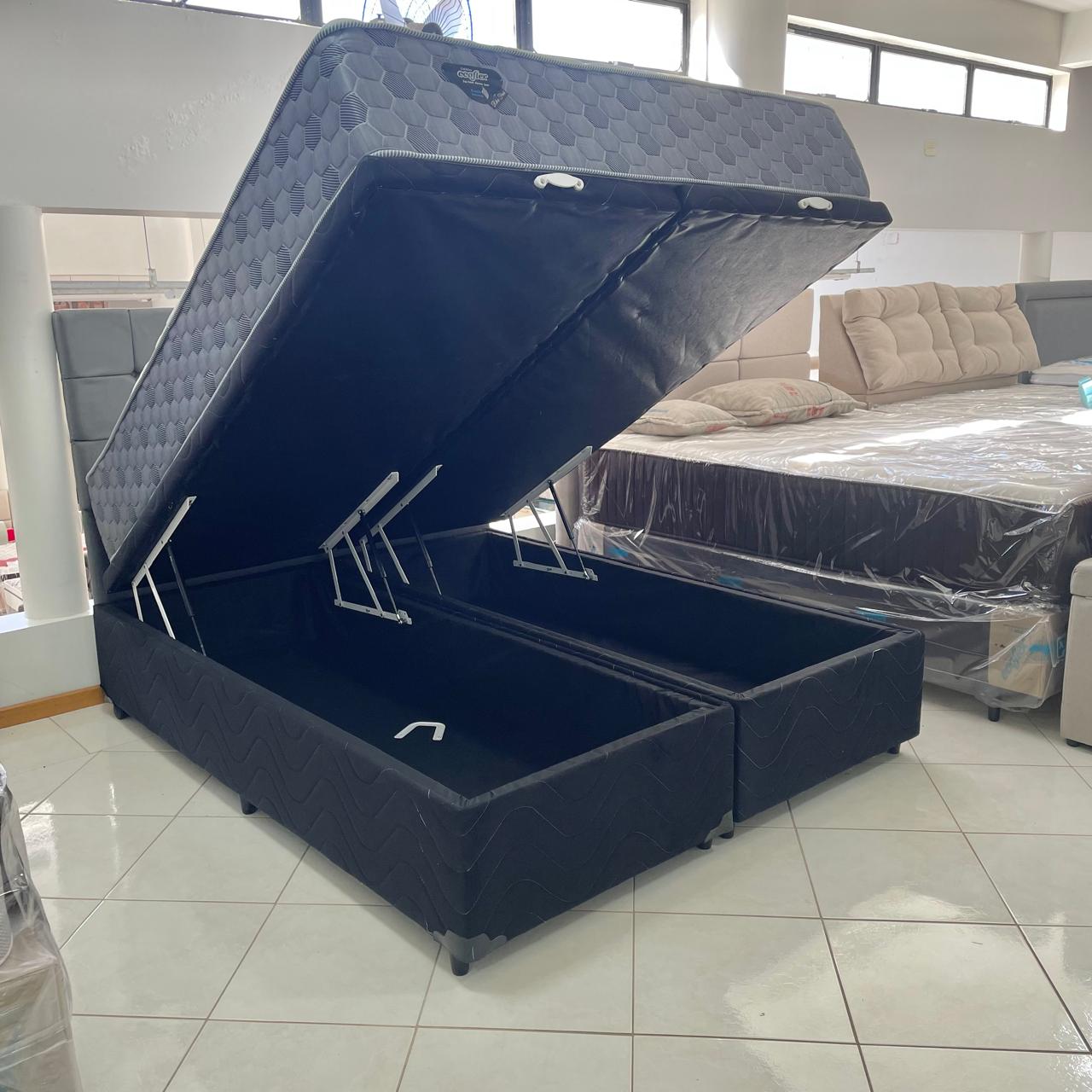 Base de Box com Baú Alto – Queen 1,58m (3119) - Bella Casa de Realeza PR